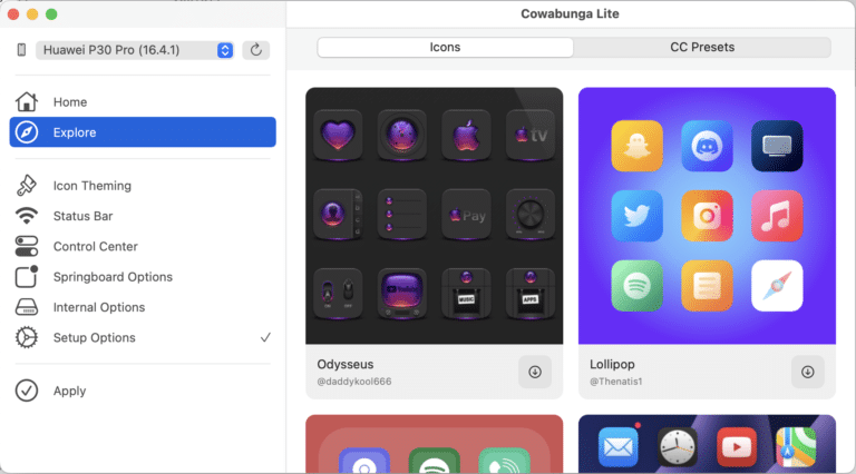 Cowabunga Lite v1.2.2 RELEASED! Install Tweaks and Themes Without ...