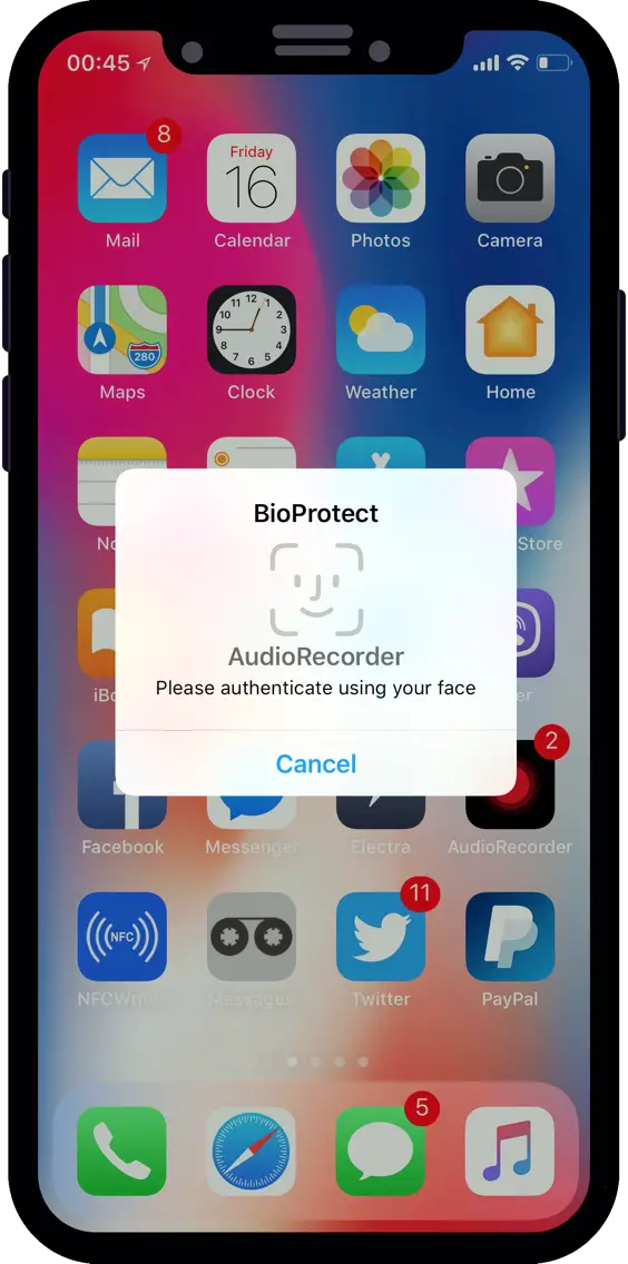 BioProtect XS Tweak: Protect iOS Apps With FaceID / TouchID on iOS 12 ...