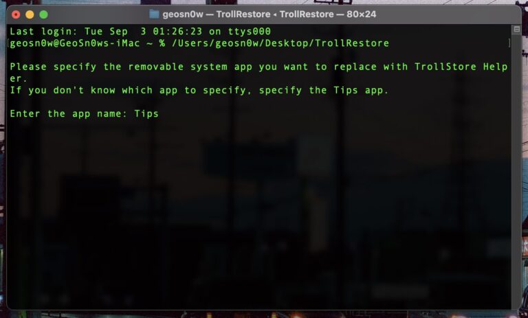 How to install TrollStore on iOS 17 Using TrollRestore - iDevice Central