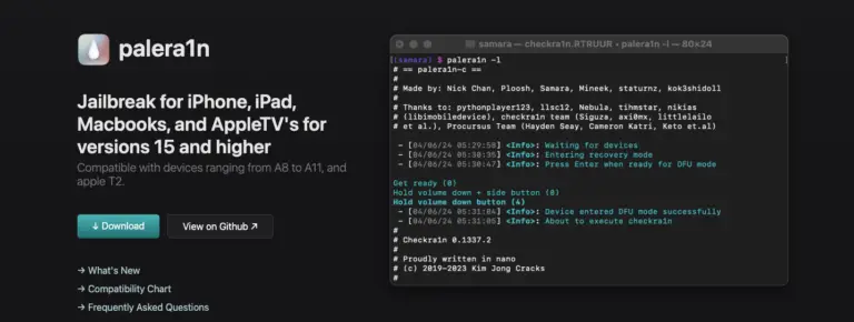 PaleRa1n Jailbreak updated to fix loader app crashing on devices that ...