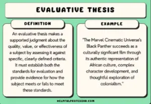 How to Write a Strong Evaluative Thesis – Key Features with Examples ...