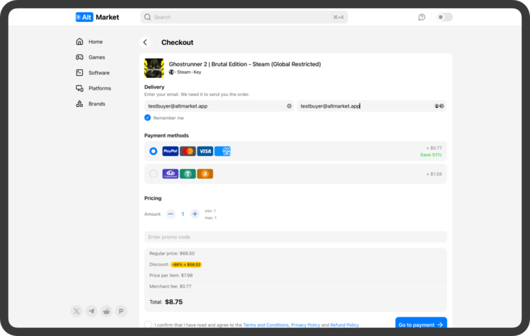How to use AltMarket.app: The New Digital Storefront for Discounted ...