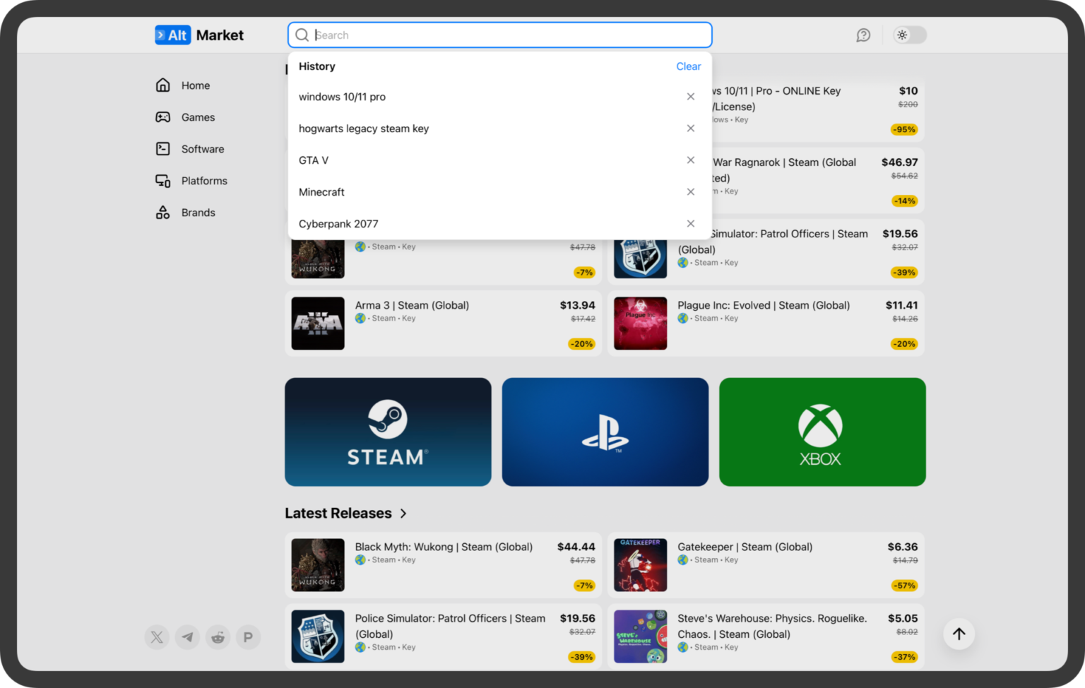 How to use AltMarket.app: The New Digital Storefront for Discounted ...