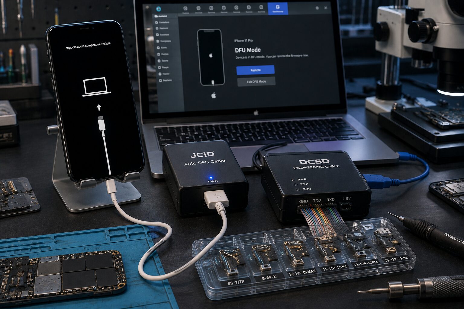 The Complete Guide to iPhone DFU Tools and Engineering Cables for ...